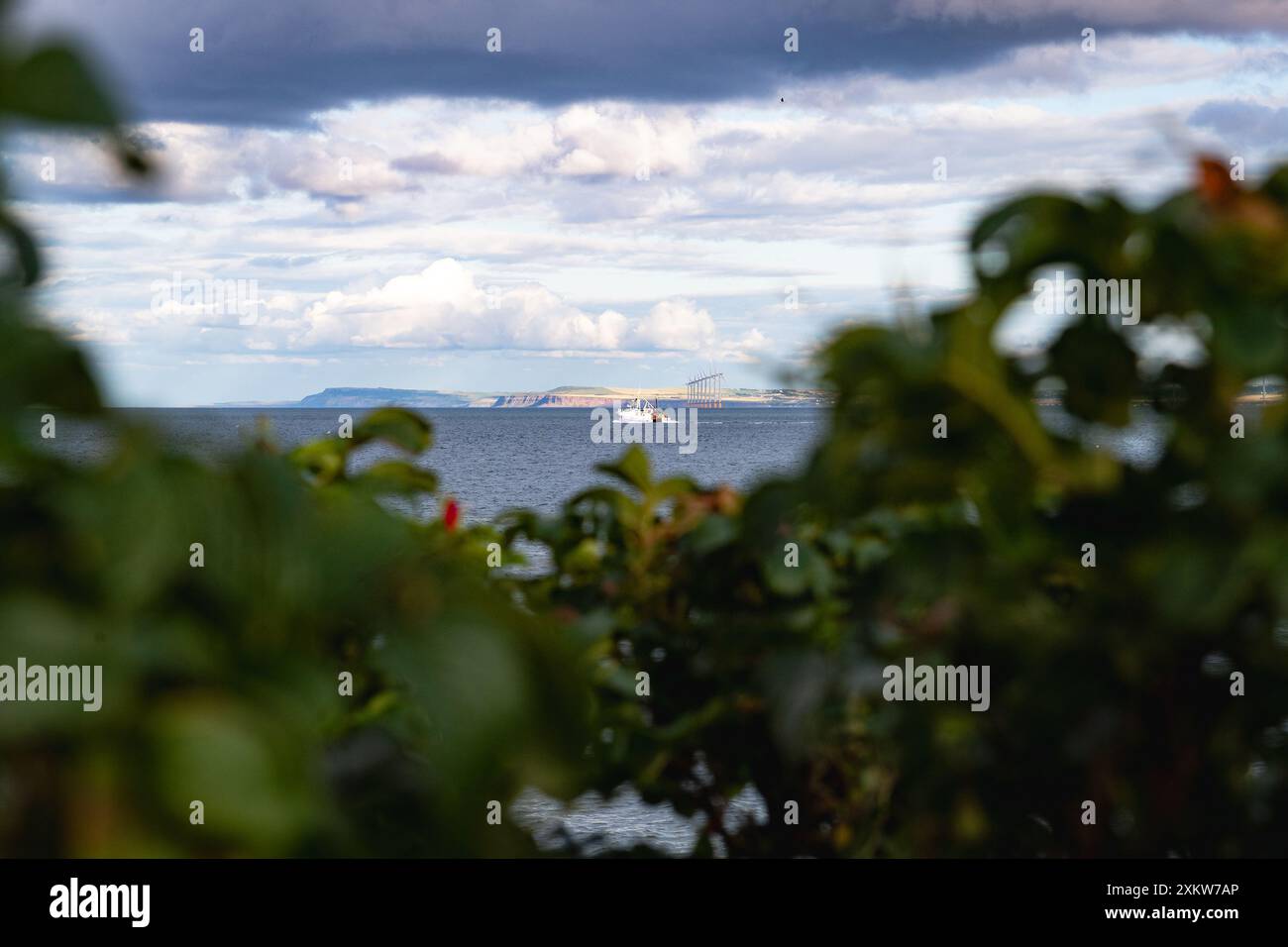 Hartlepool, Stunning view of Hartlepool Headland with its historic ...