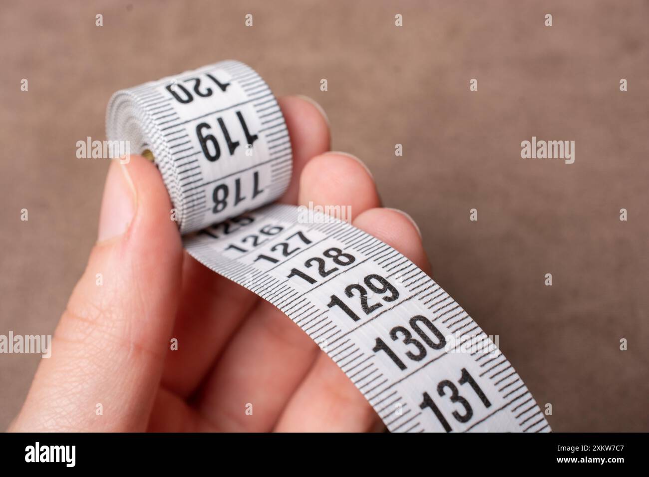 soft measuring tape. tape measure with metric scale Stock Photo - Alamy