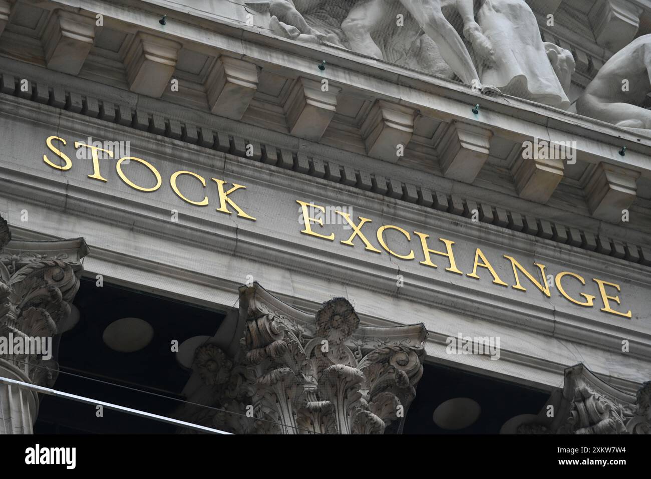 The New York Stock Exchange (NYSE) on July 24, 2024 in New York City ...