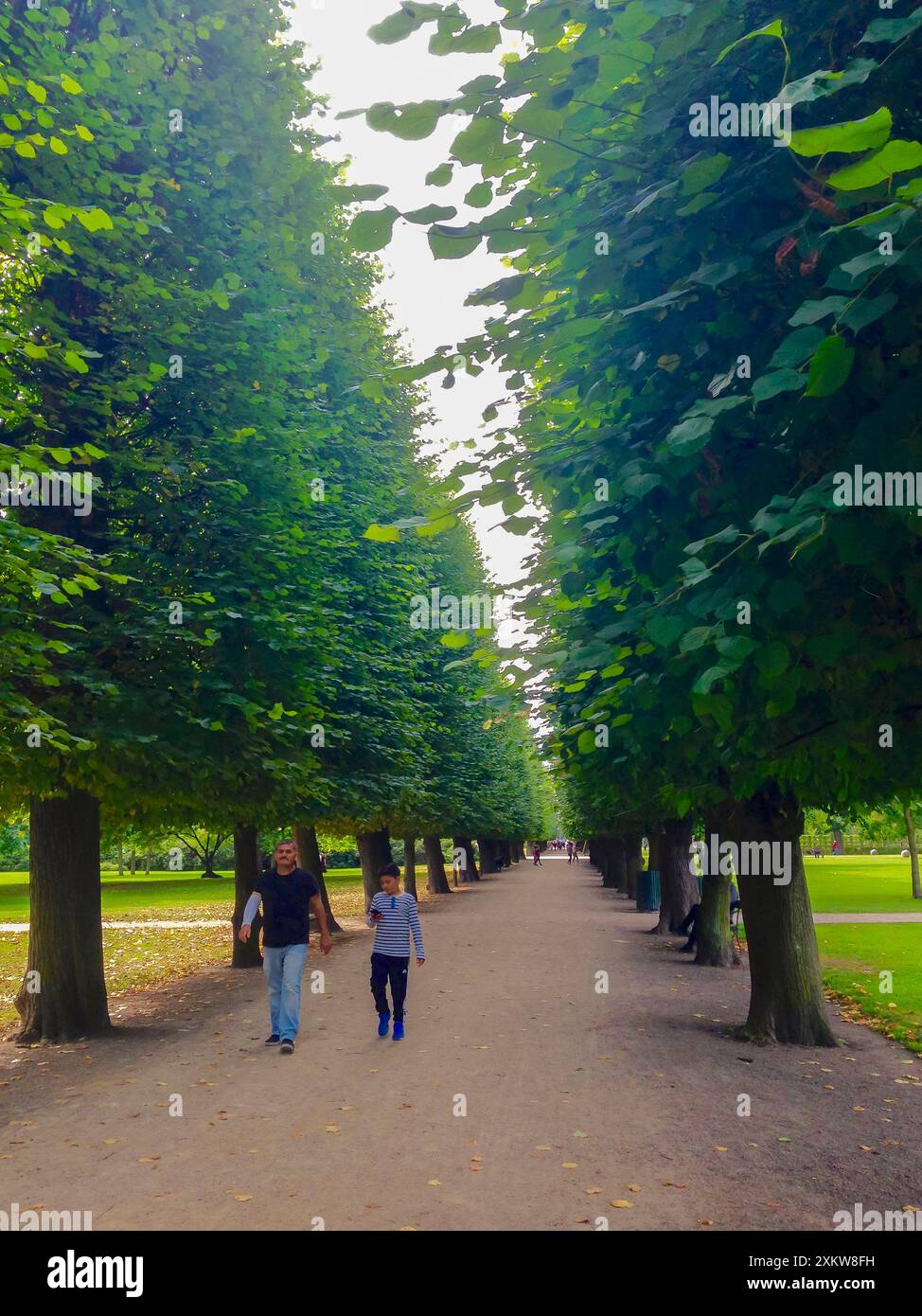Copenhagen, Denmark, People Visiting, Kongens Have, Danish, Urban ...