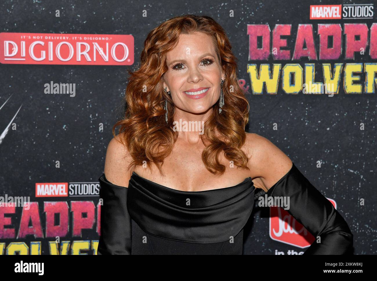 Robyn Lively attends the world premiere of Marvel Studios' "Deadpool ...
