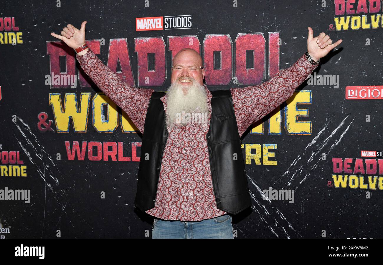 Randal Reeder attends the world premiere of Marvel Studios' "Deadpool ...