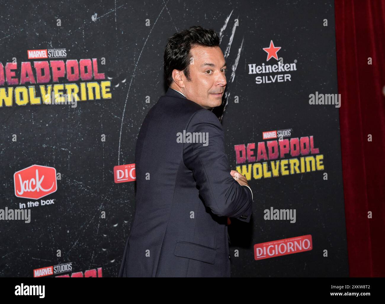 Jimmy Fallon attends the world premiere of Marvel Studios' "Deadpool ...