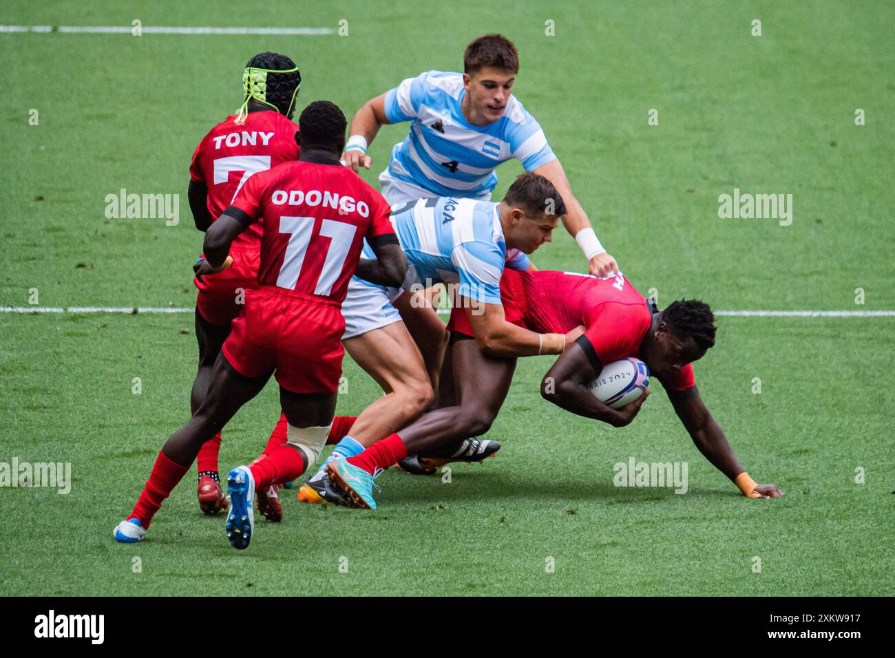 Matteo Graziano (Argentina), Agustin Fraga (Argentina) and John Okeyo ...