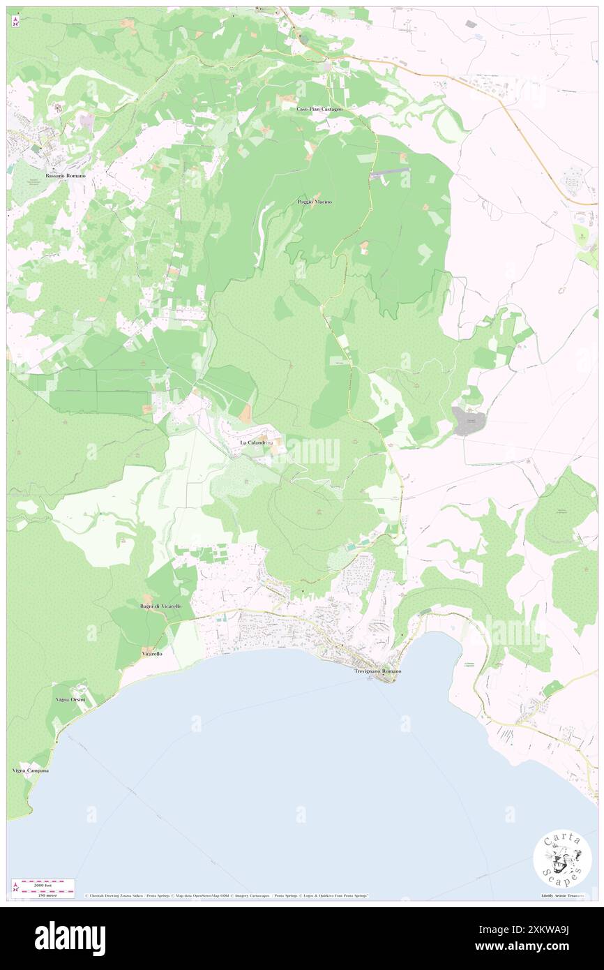 Monte di Rocca Romana, Provincia di Viterbo, IT, Italy, Lazio, N 42 10 ...