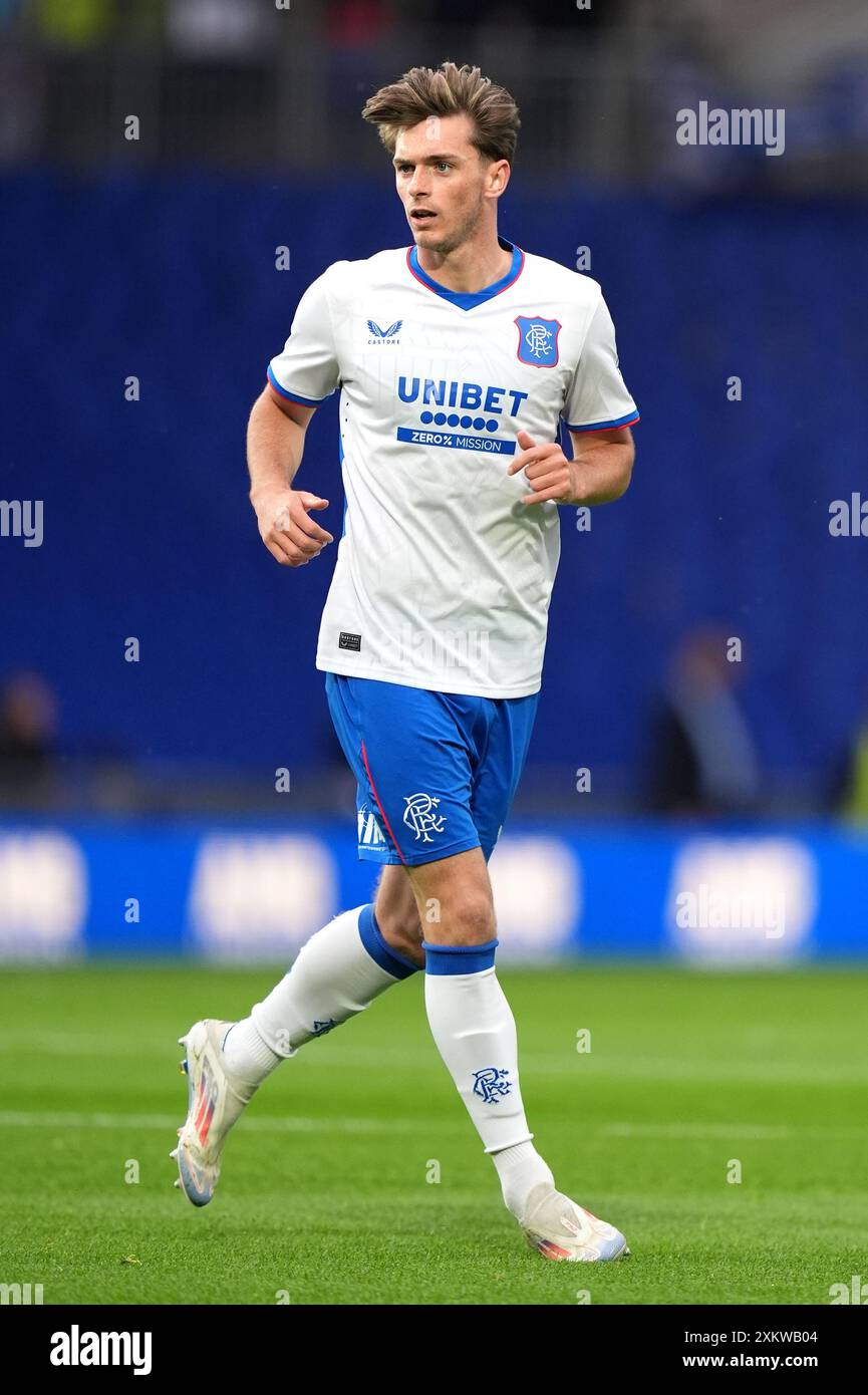 Rangers' Cole McKinnon during the Trevor Francis Memorial match at St ...