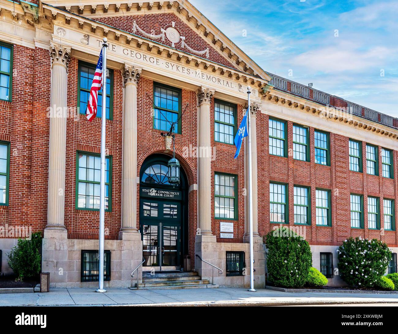 Superior Court Building, Rockville Connecticut showcases classic ...