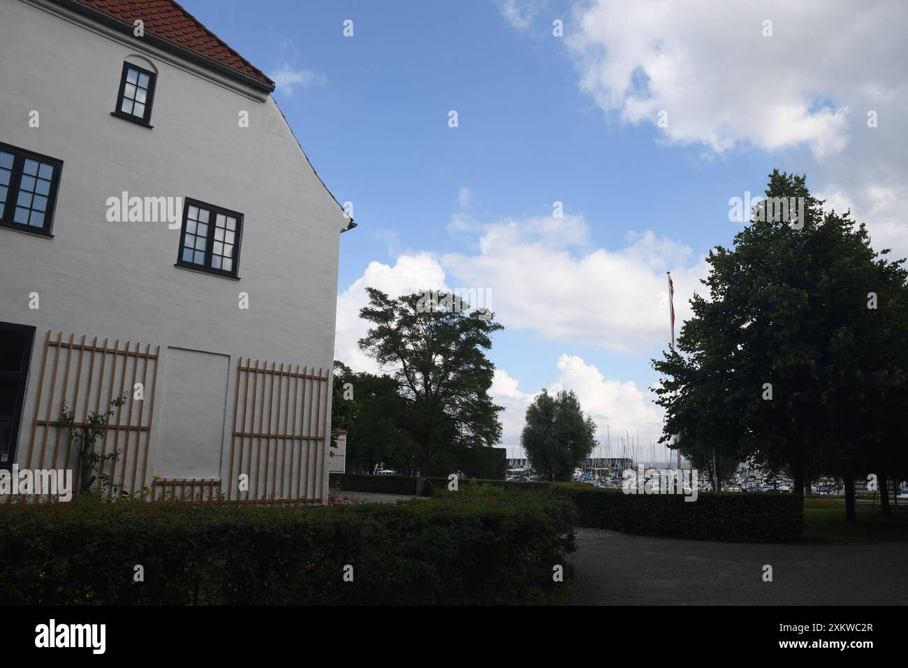 Rungsted kyst/ north zealand/ Denmark/24 July 2024/Karen blixen museum ...