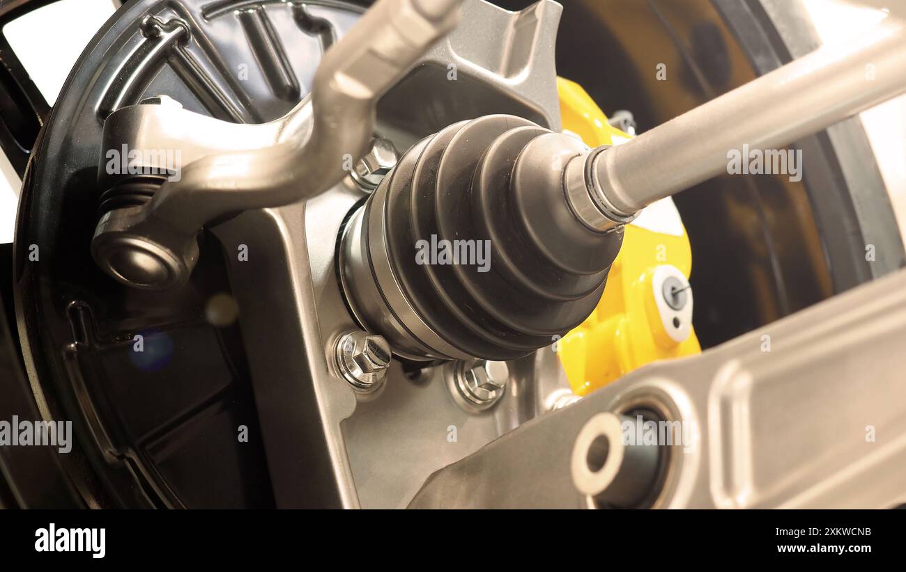 Car suspension. Technical images of structure of car spare parts. Such ...