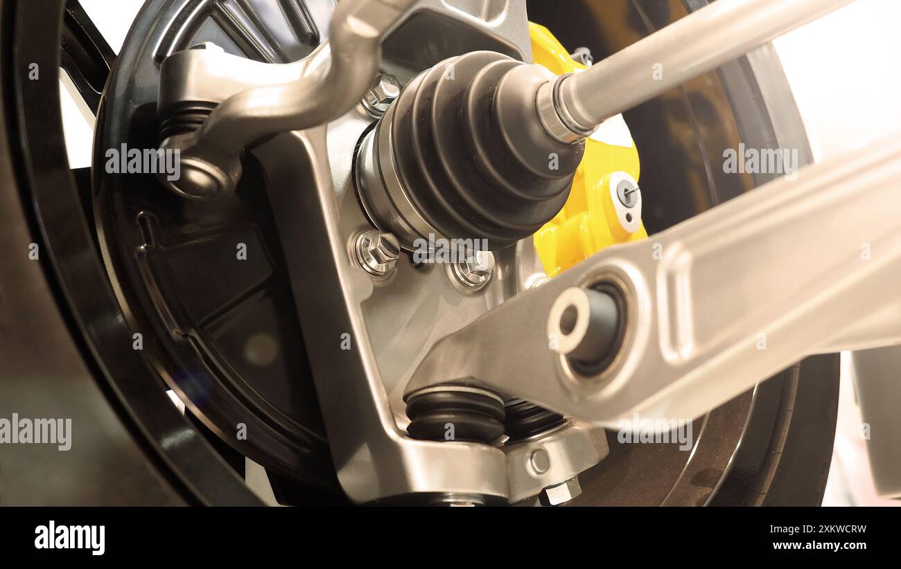 Car suspension. Technical images of structure of car spare parts. Such ...