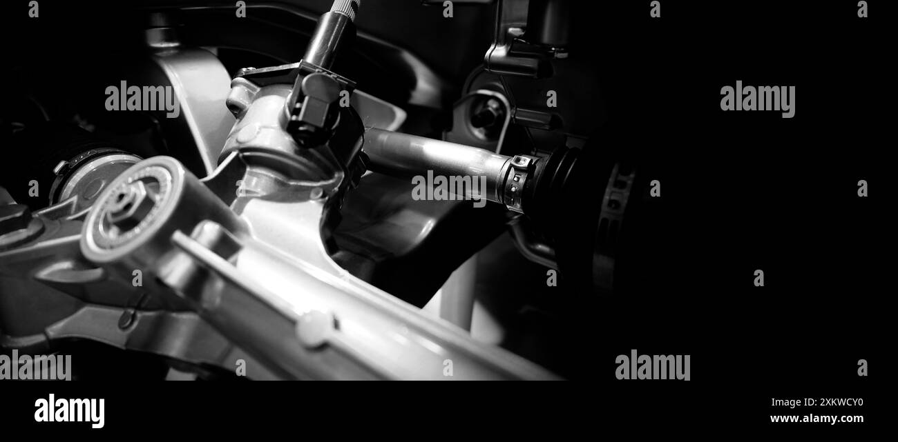 Car suspension. Technical images of structure of car spare parts. Such ...