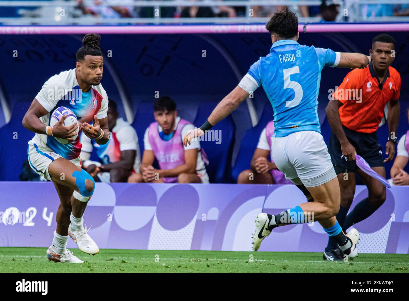 Jefferson-Lee Joseph (France), Rugby Sevens, Men's Pool C between ...