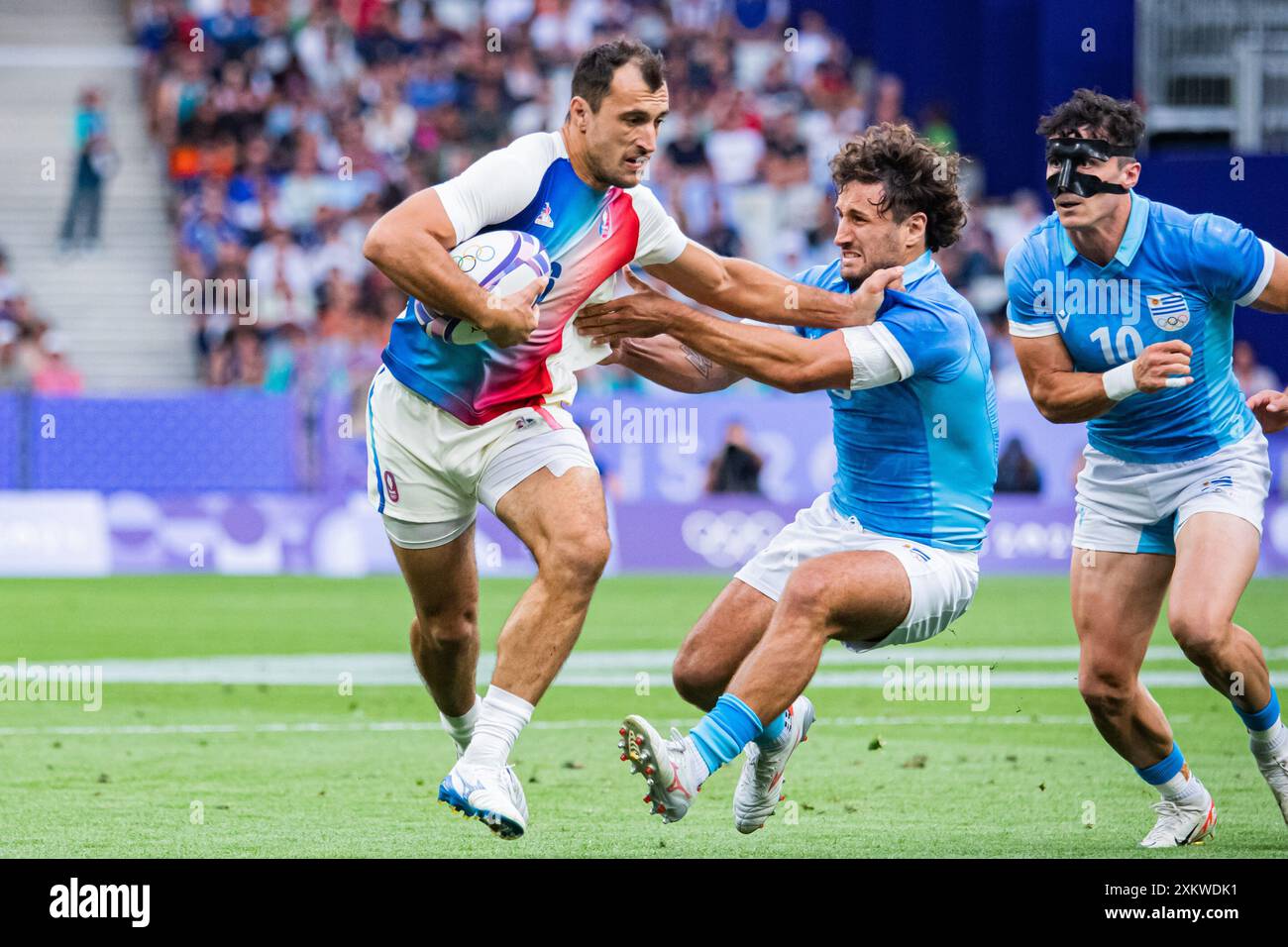 Paulin Riva (France), Rugby Sevens, Men's Pool C between France and ...