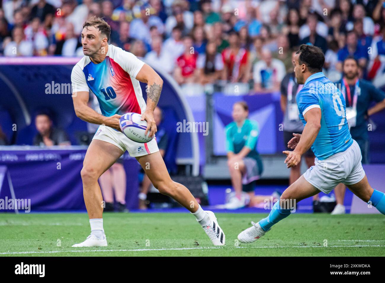 Jean Pascal Barraque (France), Rugby Sevens, Men's Pool C between ...