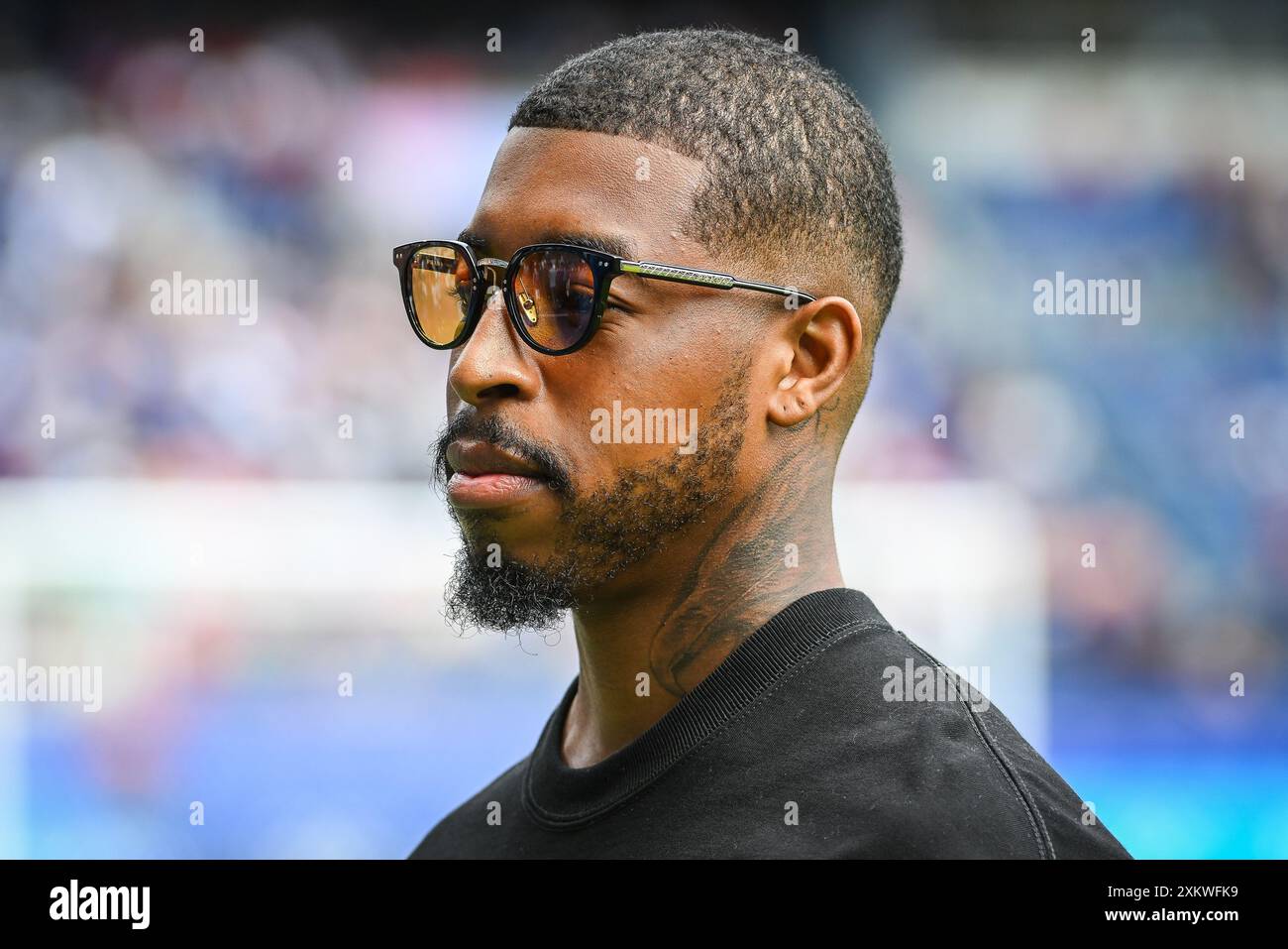 Paris, France. 24th July, 2024. Presnel Kimpembe during the football ...