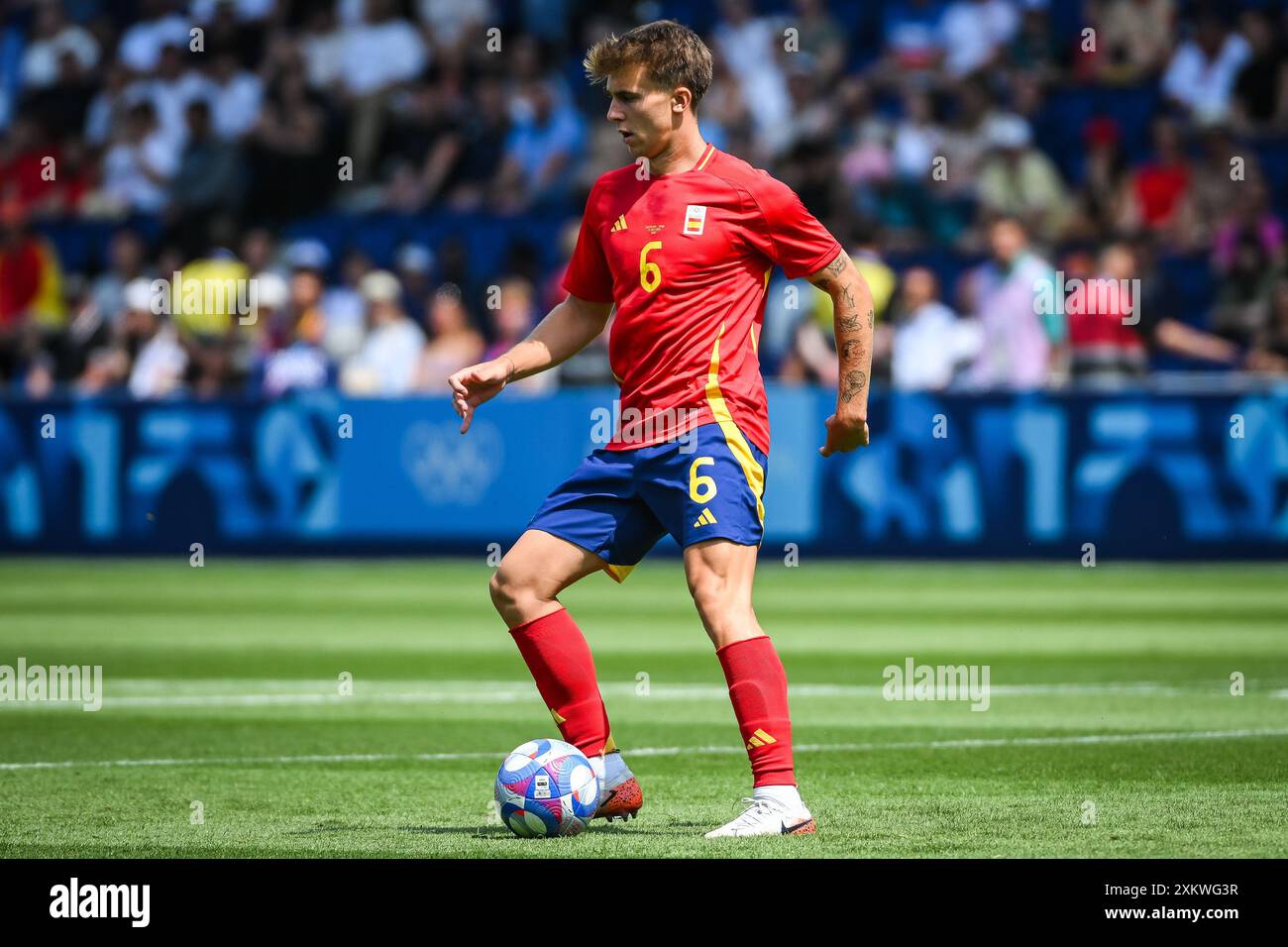 BARRIOS Pablo of Spain during the football match between Uzbekistan and ...