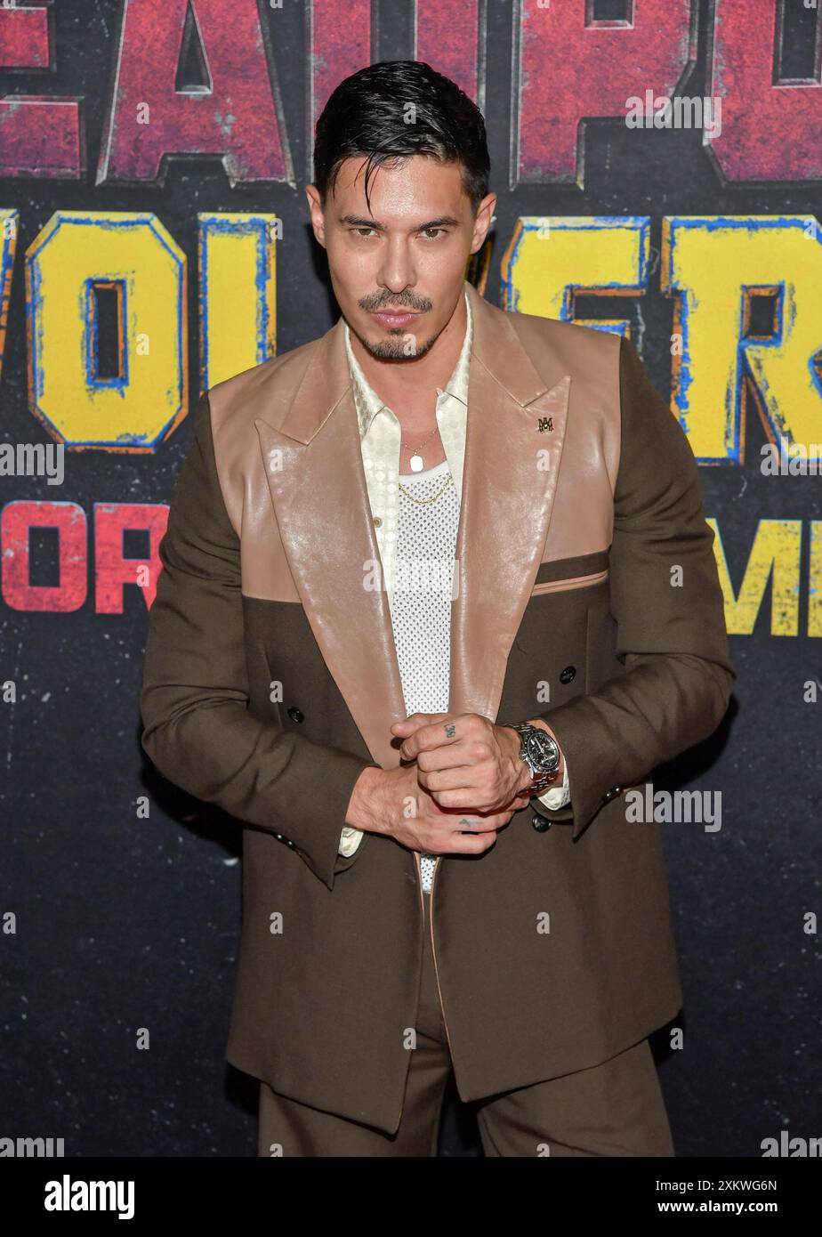 Lewis Tan attends the world premiere of Marvel Studios' "Deadpool ...