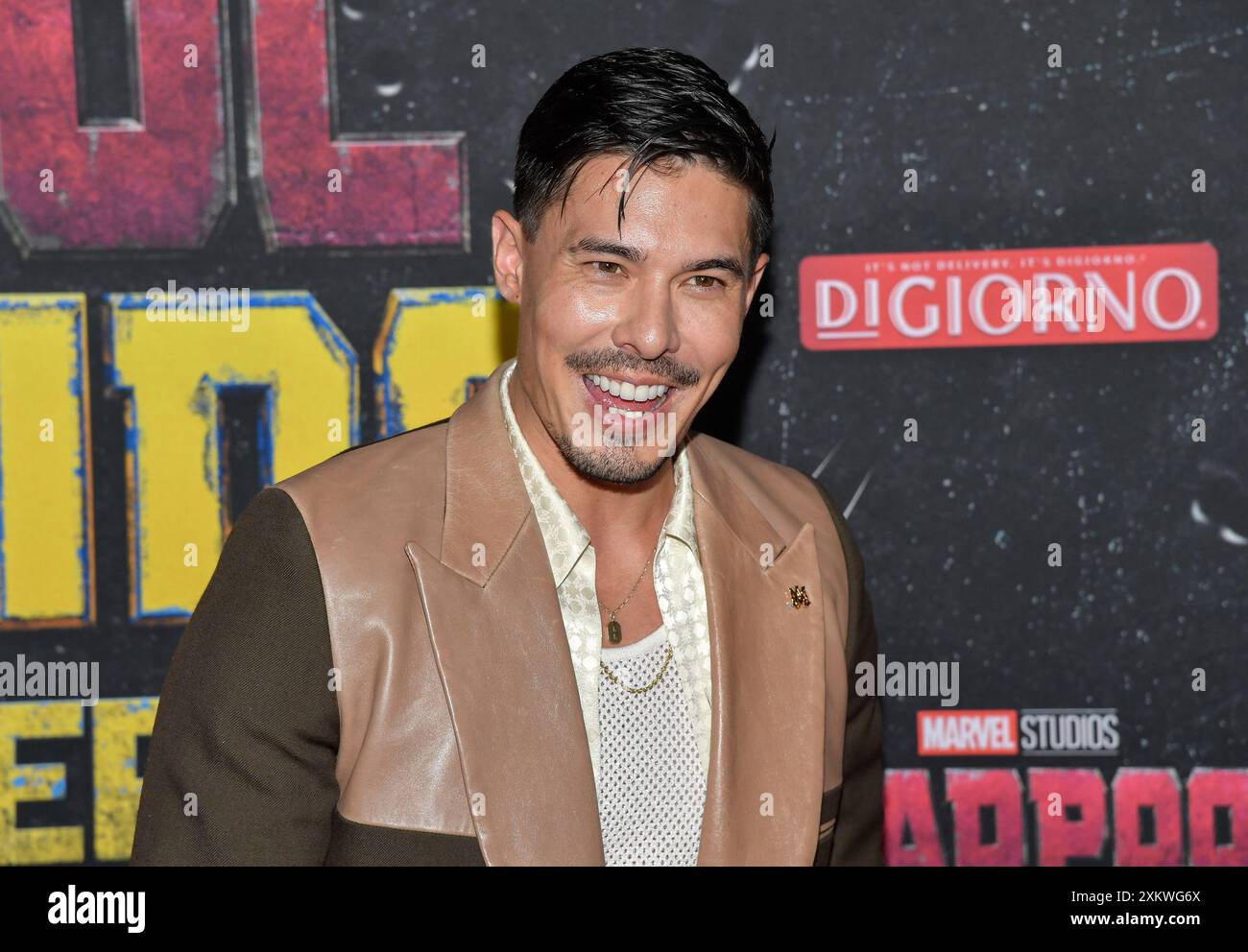 Lewis Tan attends the world premiere of Marvel Studios' "Deadpool ...