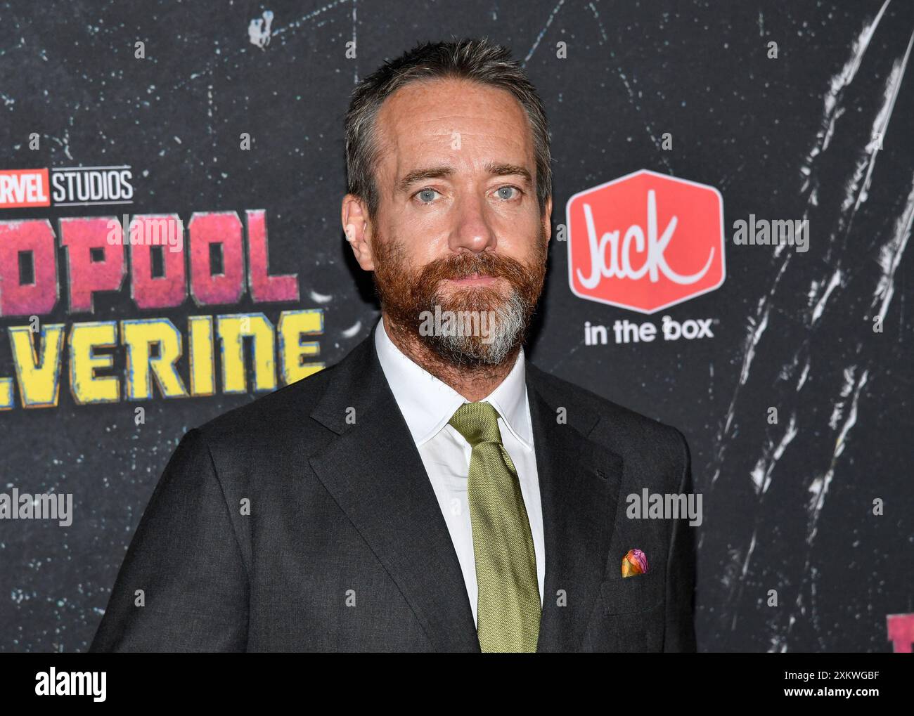 Matthew Macfadyen attends the world premiere of Marvel Studios ...