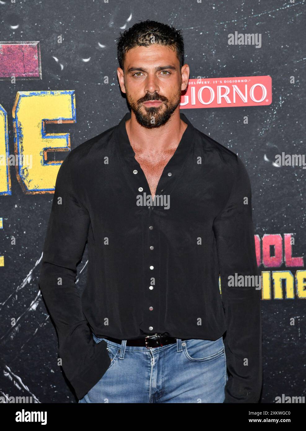 Michele Marrone attends the world premiere of Marvel Studios' "Deadpool ...