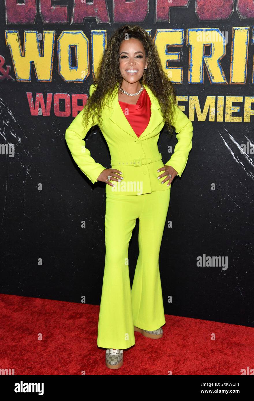 Sunny Hostin attends the world premiere of Marvel Studios' "Deadpool ...