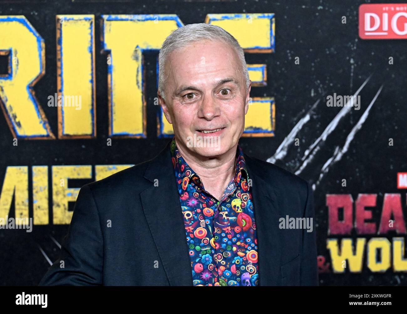 Graham Churchyard attends the world premiere of Marvel Studios ...