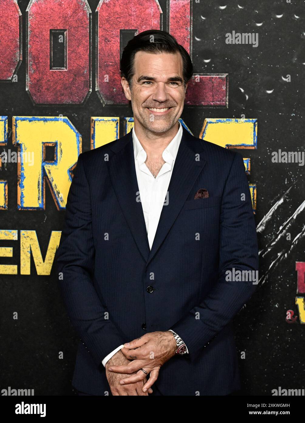 Rob Delaney attends the world premiere of Marvel Studios' "Deadpool ...