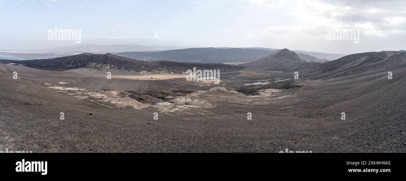 Lava formation near Ardoukoba Volcano, Djibouti Stock Photo - Alamy