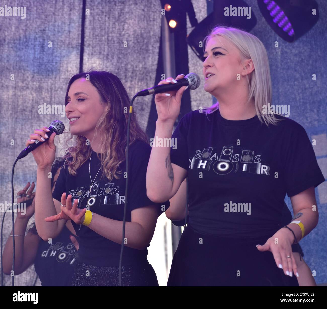 Bristol Bass Choir in performance at the Bristol Harbor Festival ...