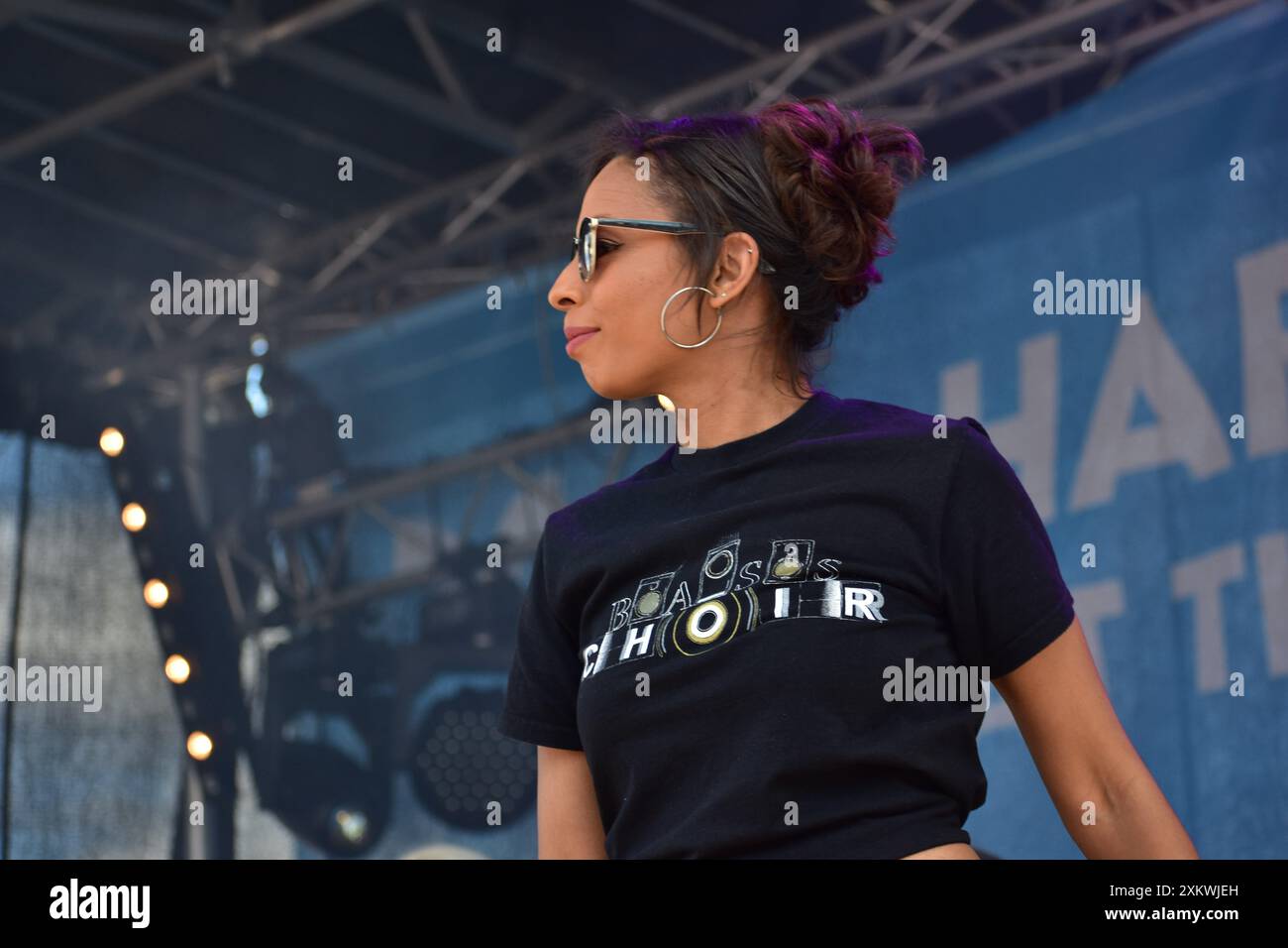Bristol Bass Choir in performance at the Bristol Harbor Festival ...