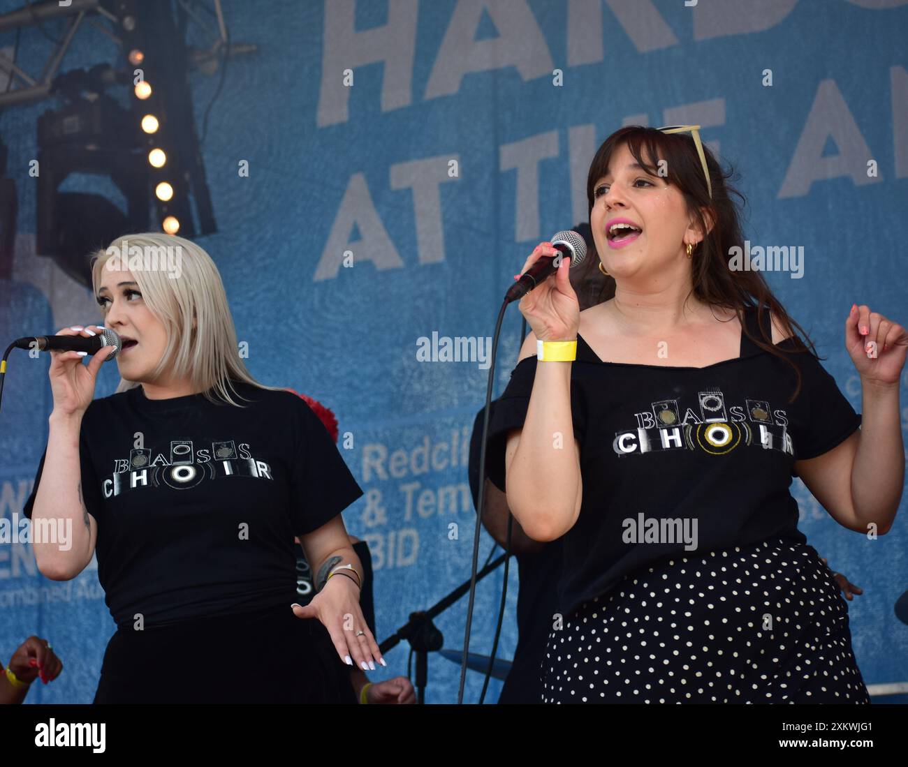 Bristol Bass Choir in performance at the Bristol Harbor Festival ...