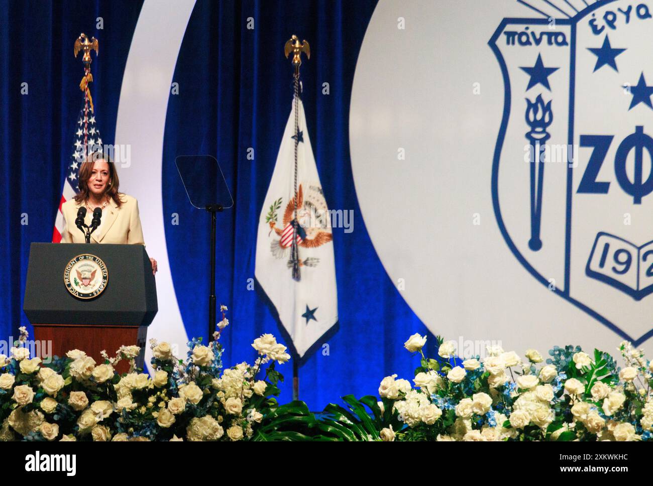 Indianapolis, United States. 24th July, 2024. United States Vice ...