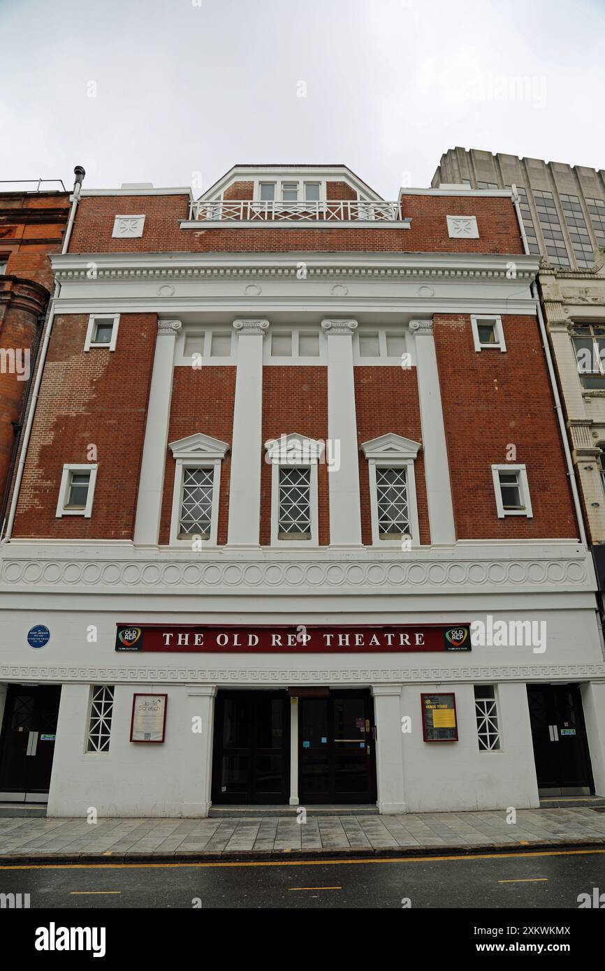 The Old Rep Theatre at Station Road in Birmingham Stock Photo - Alamy