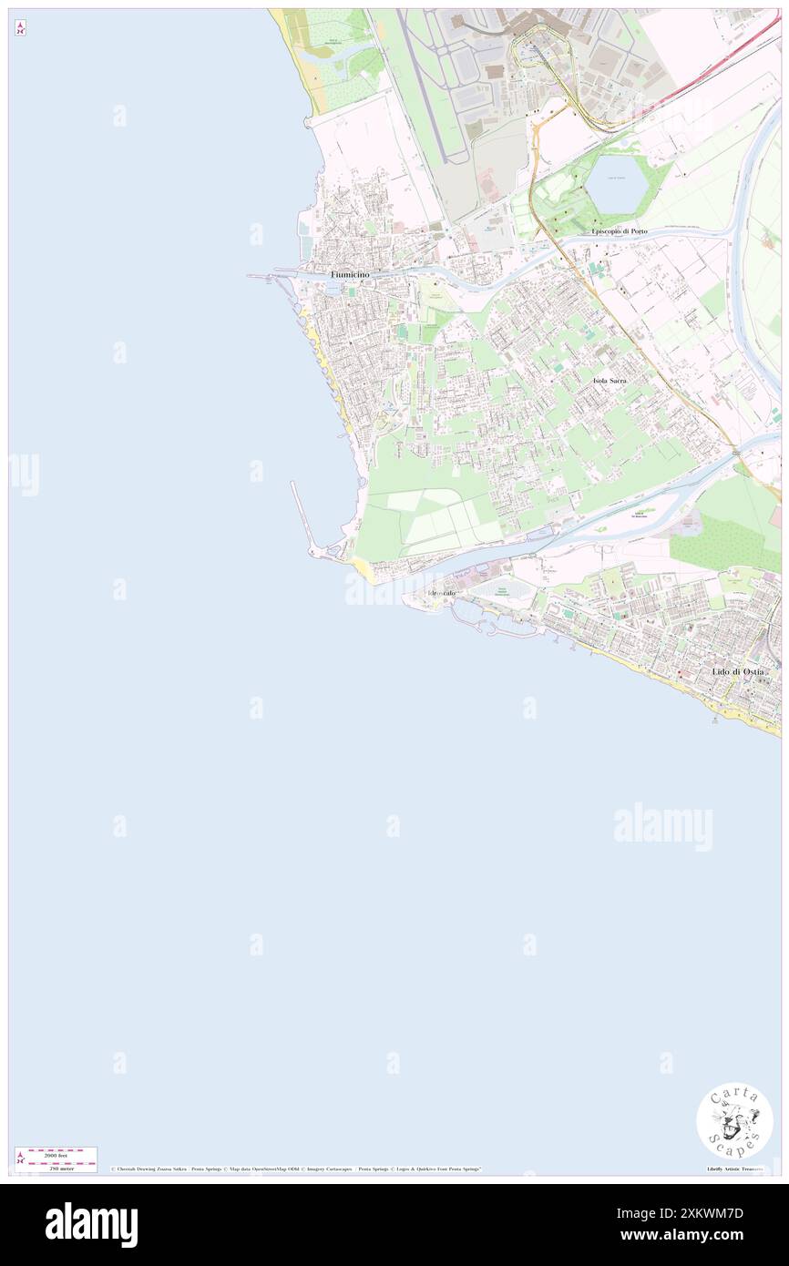 River tiber map hi-res stock photography and images - Alamy