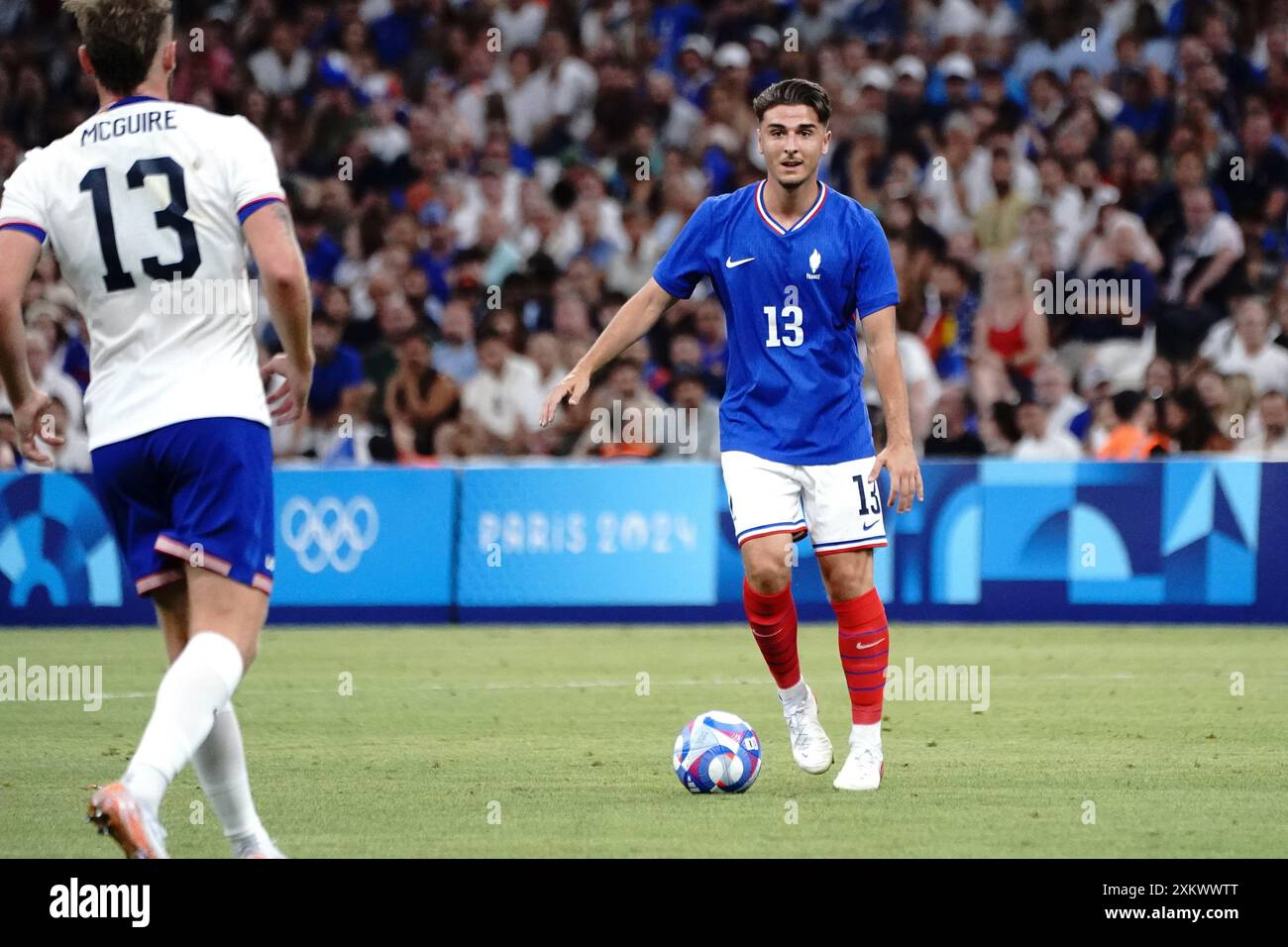 Joris Chotard (France) during the Football, Men's Group A, between ...
