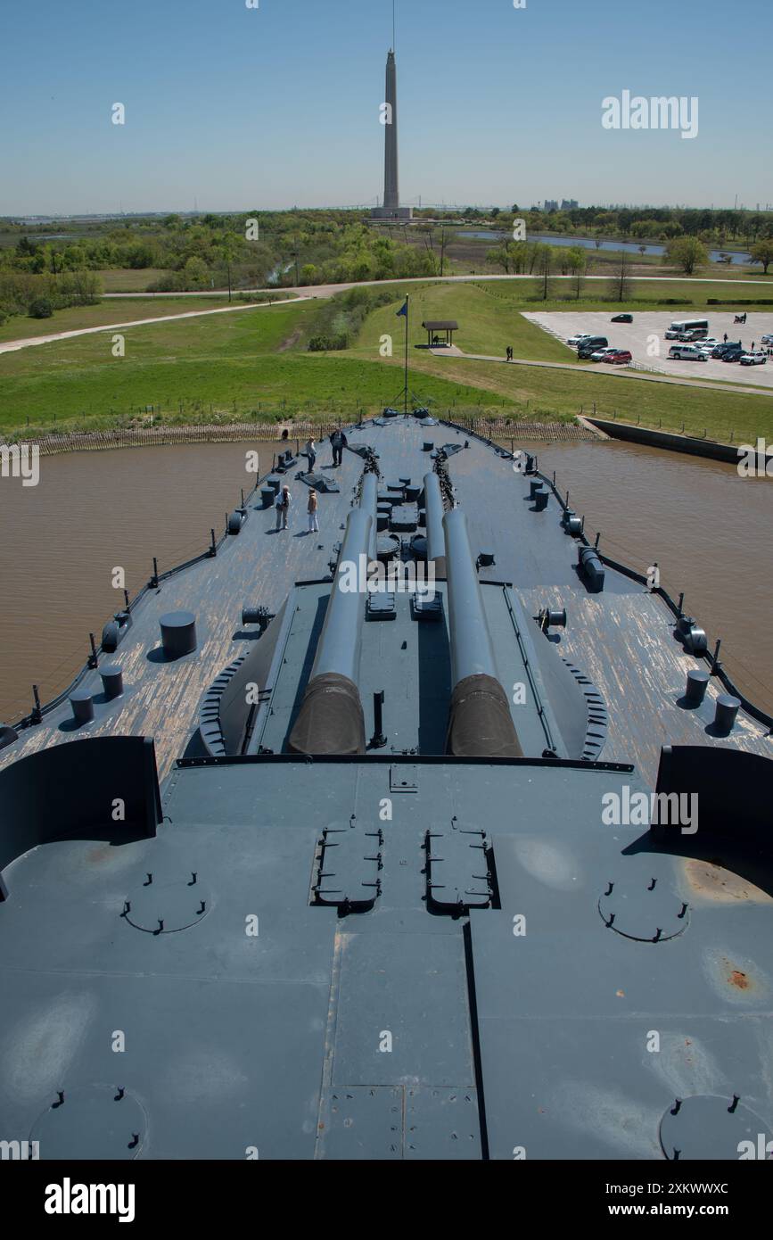 Battleship texas houston hi-res stock photography and images - Alamy