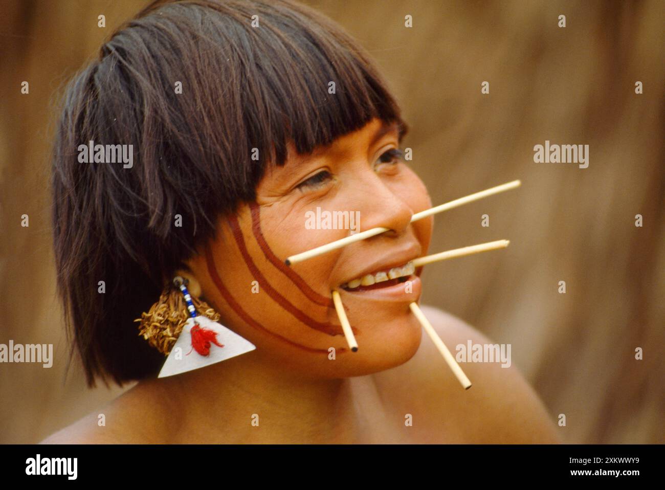 Yanomamo indian tribes hi-res stock photography and images - Alamy