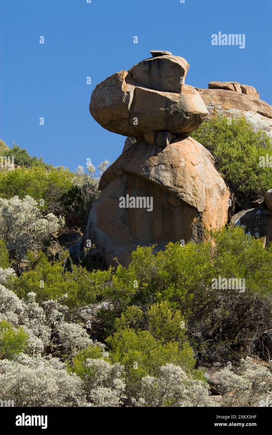 South Africa - Balancing rocks Stock Photo - Alamy