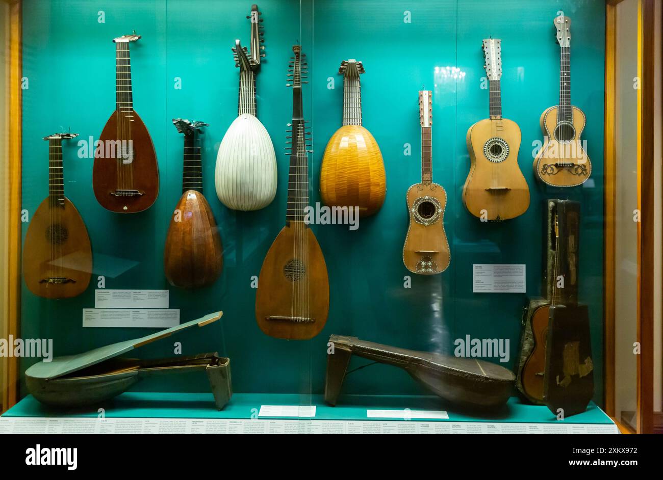 VIENNA, AUSTRIA, WELTMUSEUM WIEN - JANUARY 29, 2022: Musical ...