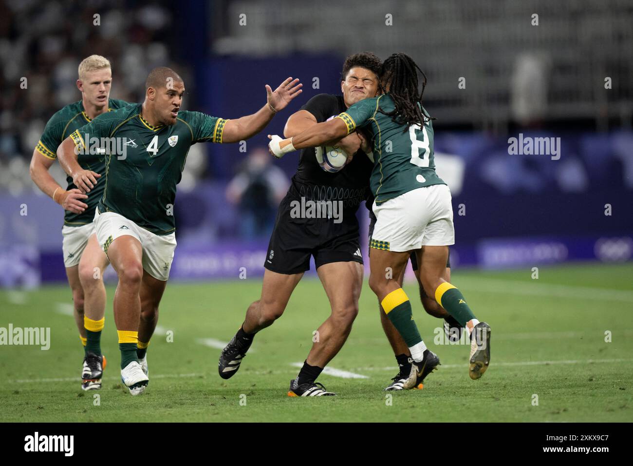 Paris, France. 24th July, 2024. RUGBY sevens match with NG Shiu Tone ...