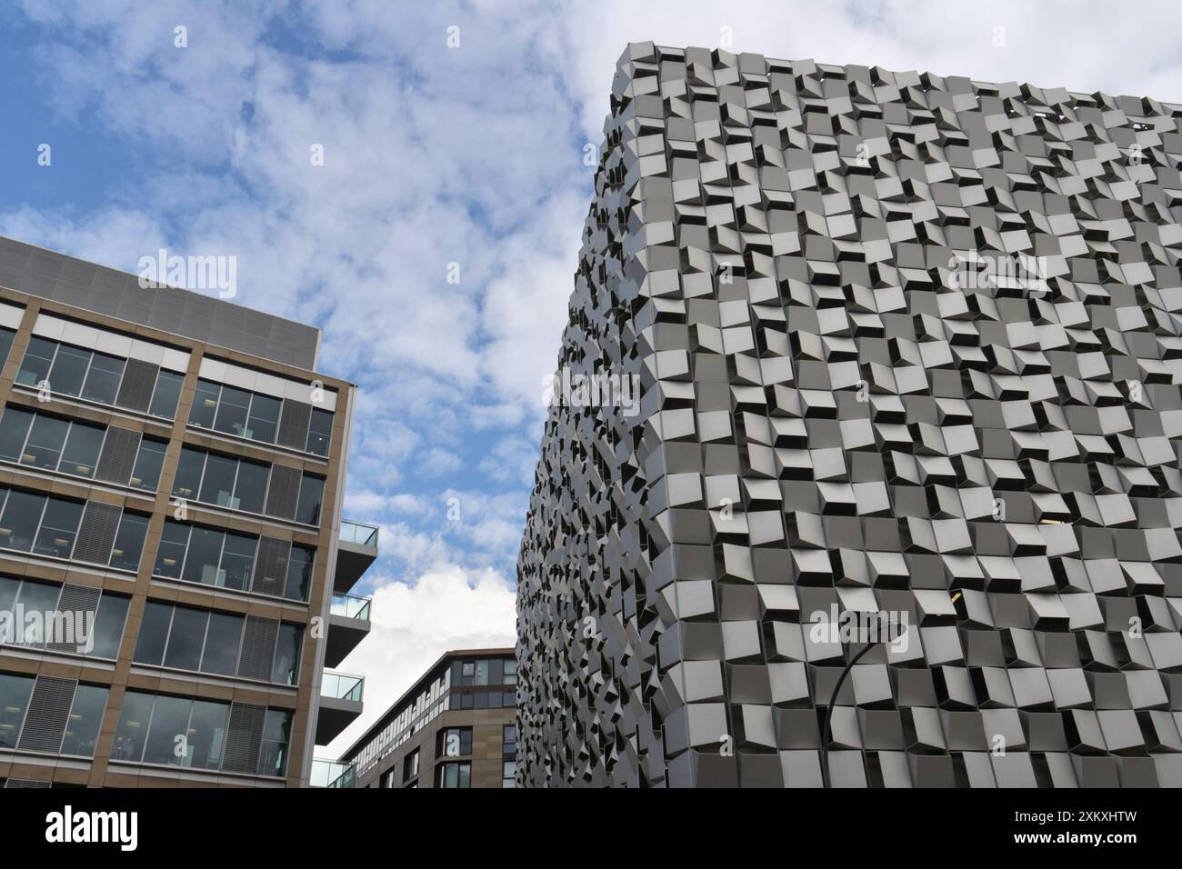 Modern Charles Street Car Park in Sheffield city centre England, Known ...