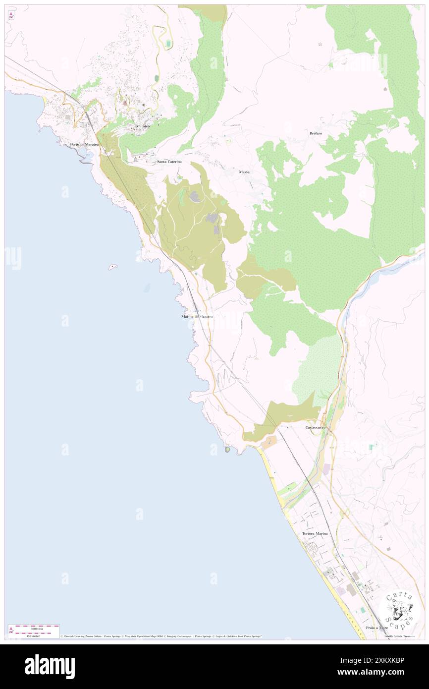 Marina di Maratea, Provincia di Potenza, IT, Italy, Basilicate, N 39 57 ...