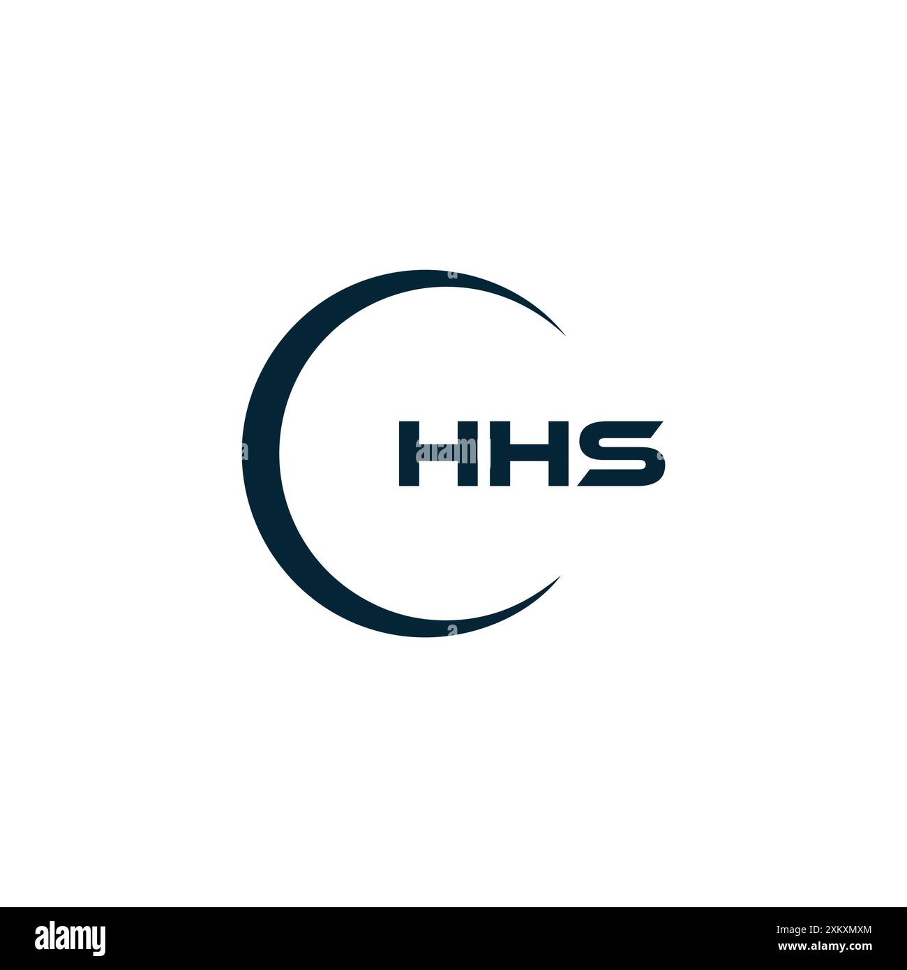 HHS logo. H H S design. White HHS letter. HHS, H H S letter logo design ...