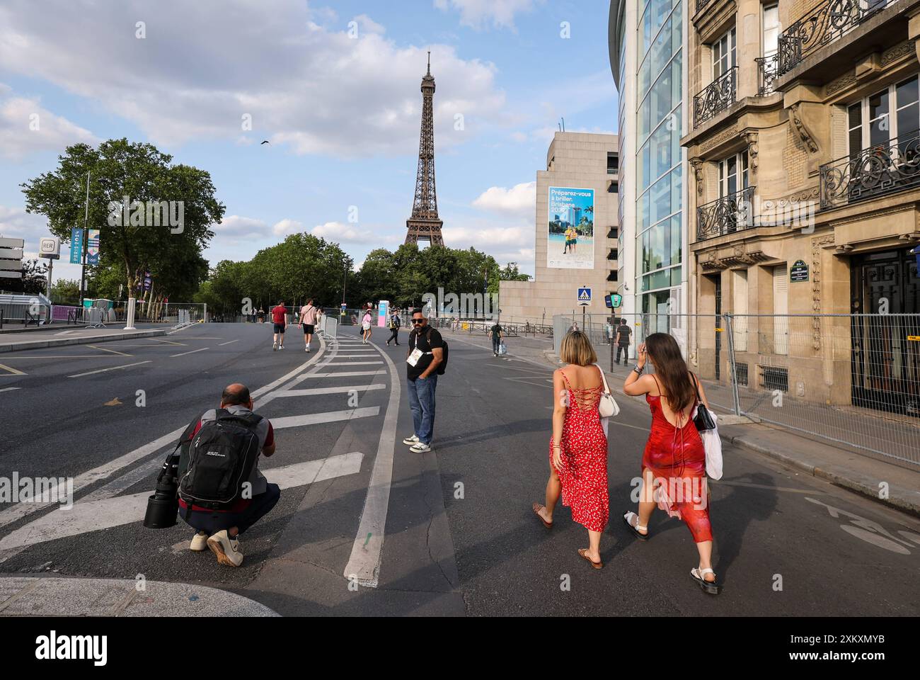 Paris Olympics 2024: The world renowned Eiffel Tower in Paris the ...