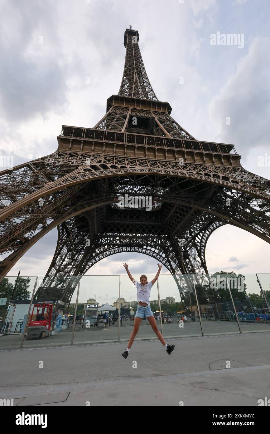 Paris Olympics 2024: The world renowned Eiffel Tower in Paris the ...