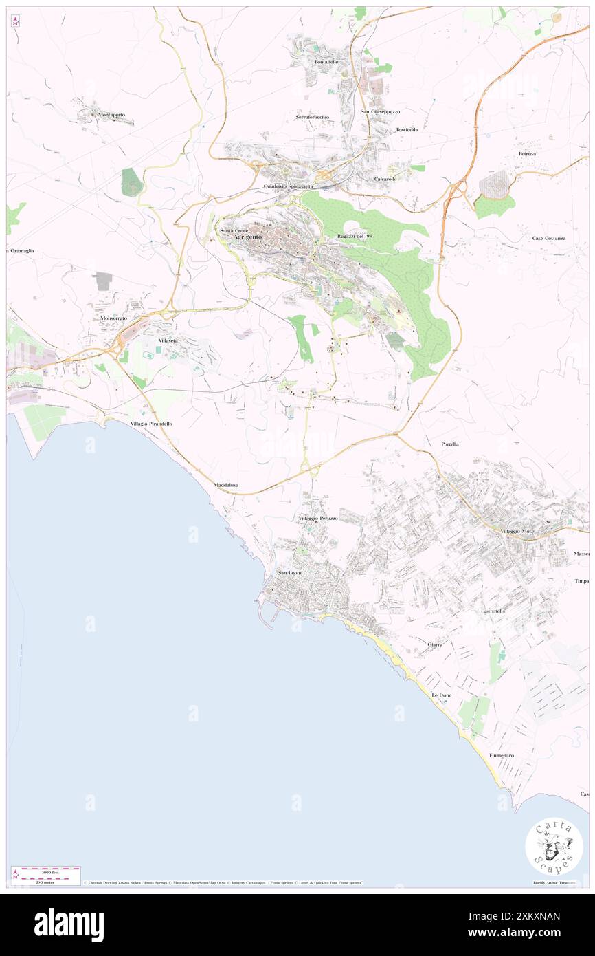 Fiume Sant'Anna, , IT, Italy, Sicily, N 37 16' 59'', N 13 34' 59'', map ...