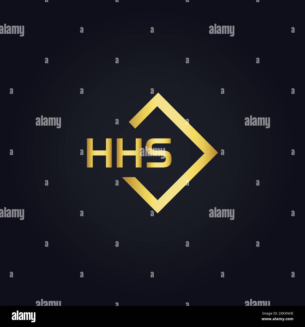 Hhs gold logo hi-res stock photography and images - Alamy