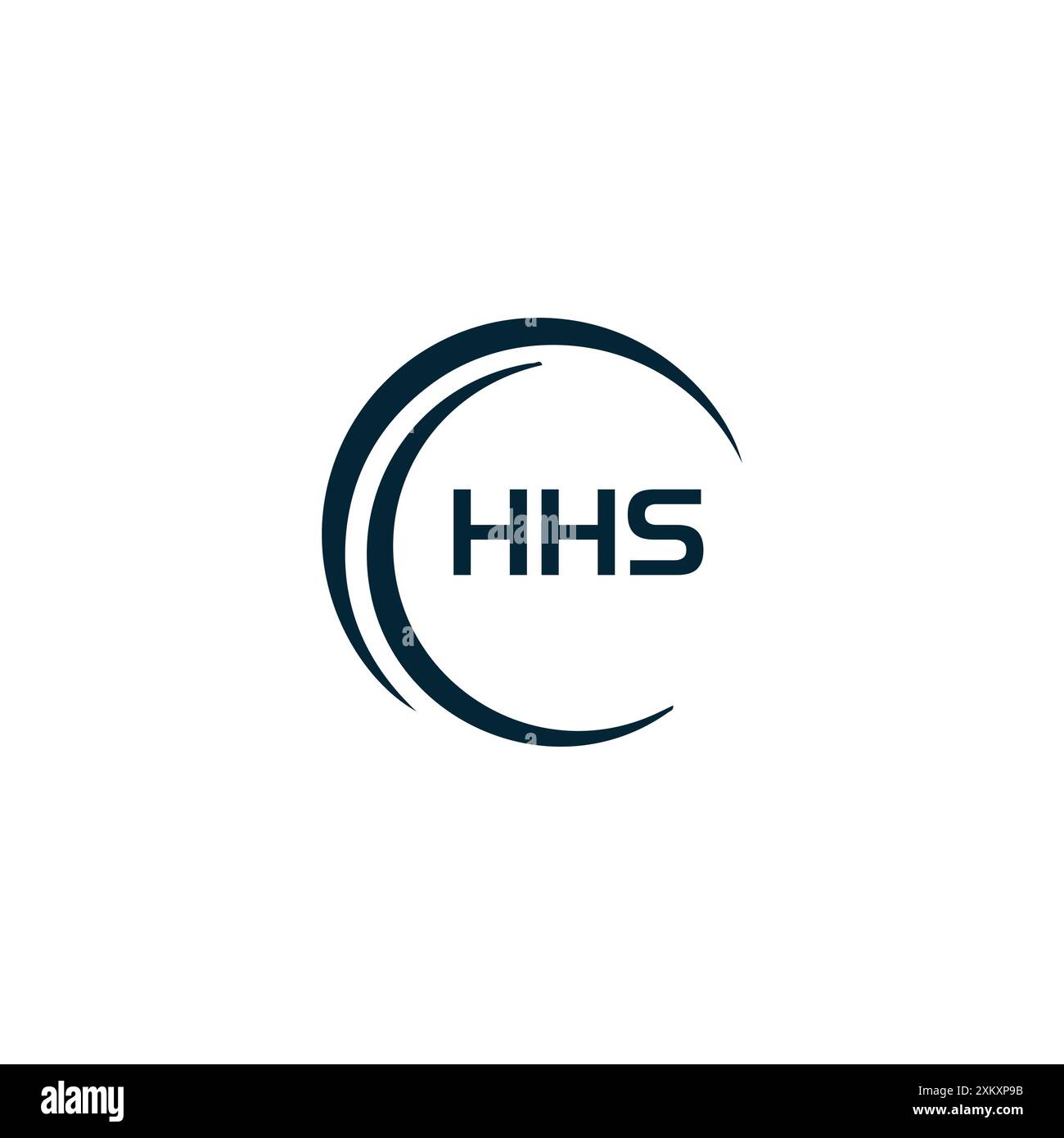 Hhs logo design hi-res stock photography and images - Alamy