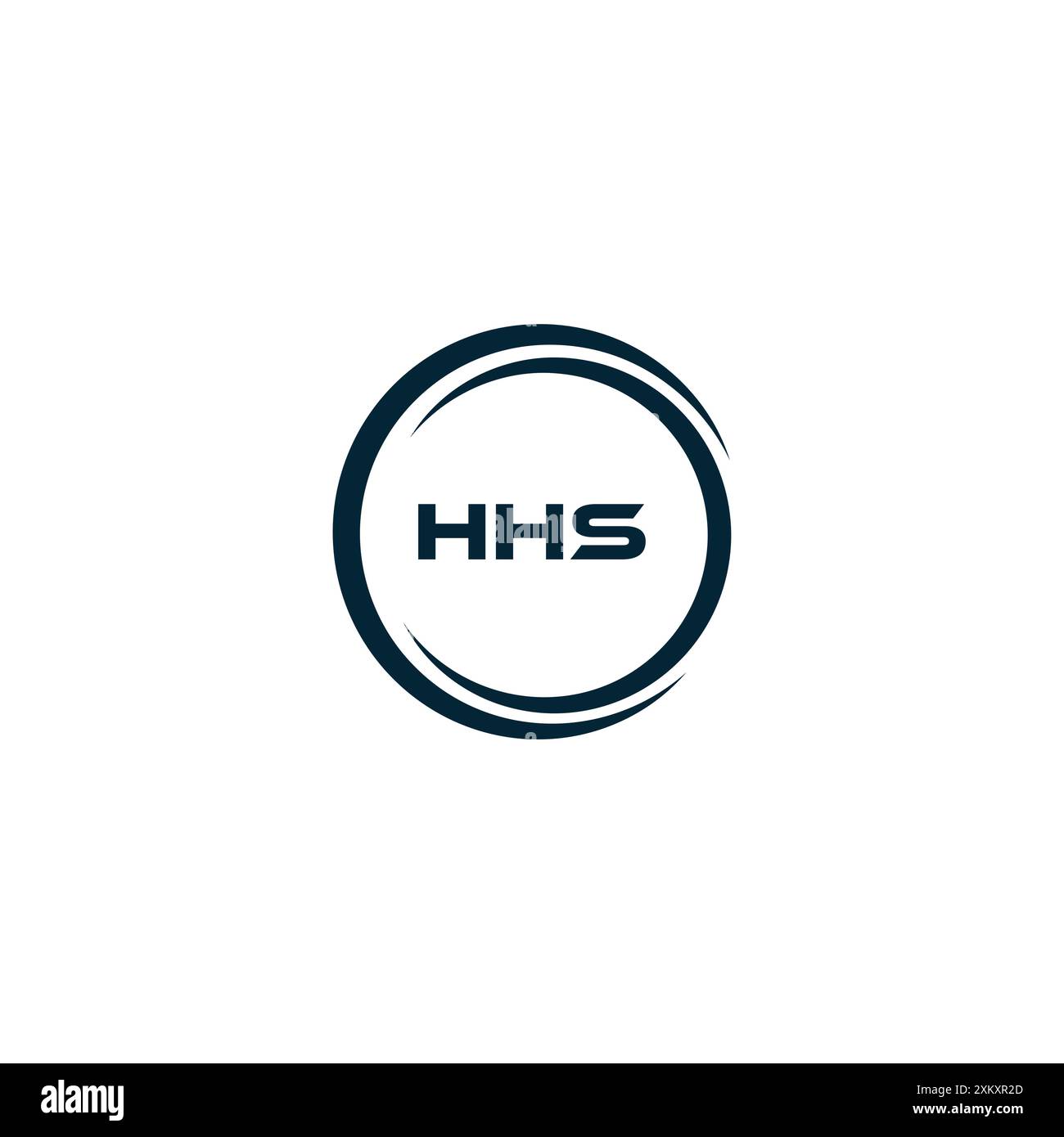 HHS logo. H H S design. White HHS letter. HHS, H H S letter logo design ...