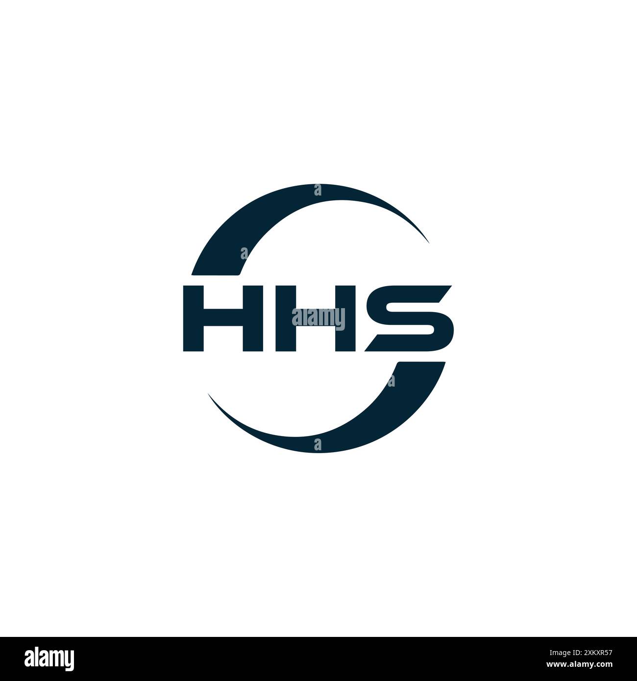 Hhs logo design hi-res stock photography and images - Alamy